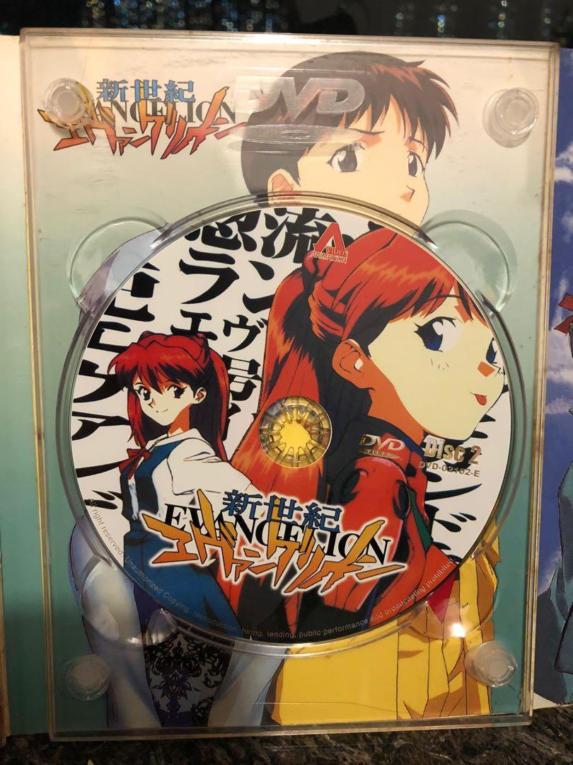 EVA 新世紀福音戰士 DVD TV SERIES & MOVIE （送2張EVA卡-任選）, 興趣及遊戲, 收藏品及紀念品, 明星周邊 ...