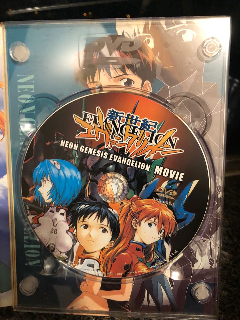 EVA 新世紀福音戰士 DVD TV SERIES & MOVIE （送2張EVA卡-任選）, 興趣及遊戲, 收藏品及紀念品, 明星周邊 ...