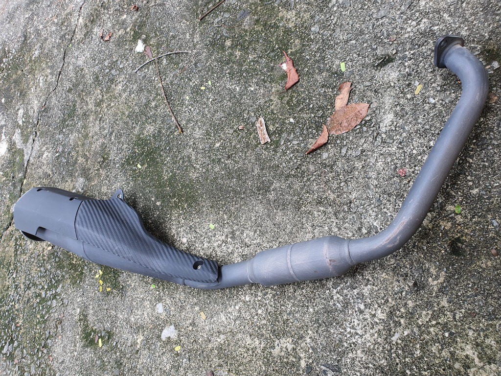 Exhaust Ori R15 (Ekzos Original YZF-R15 V3), Auto Accessories on Carousell