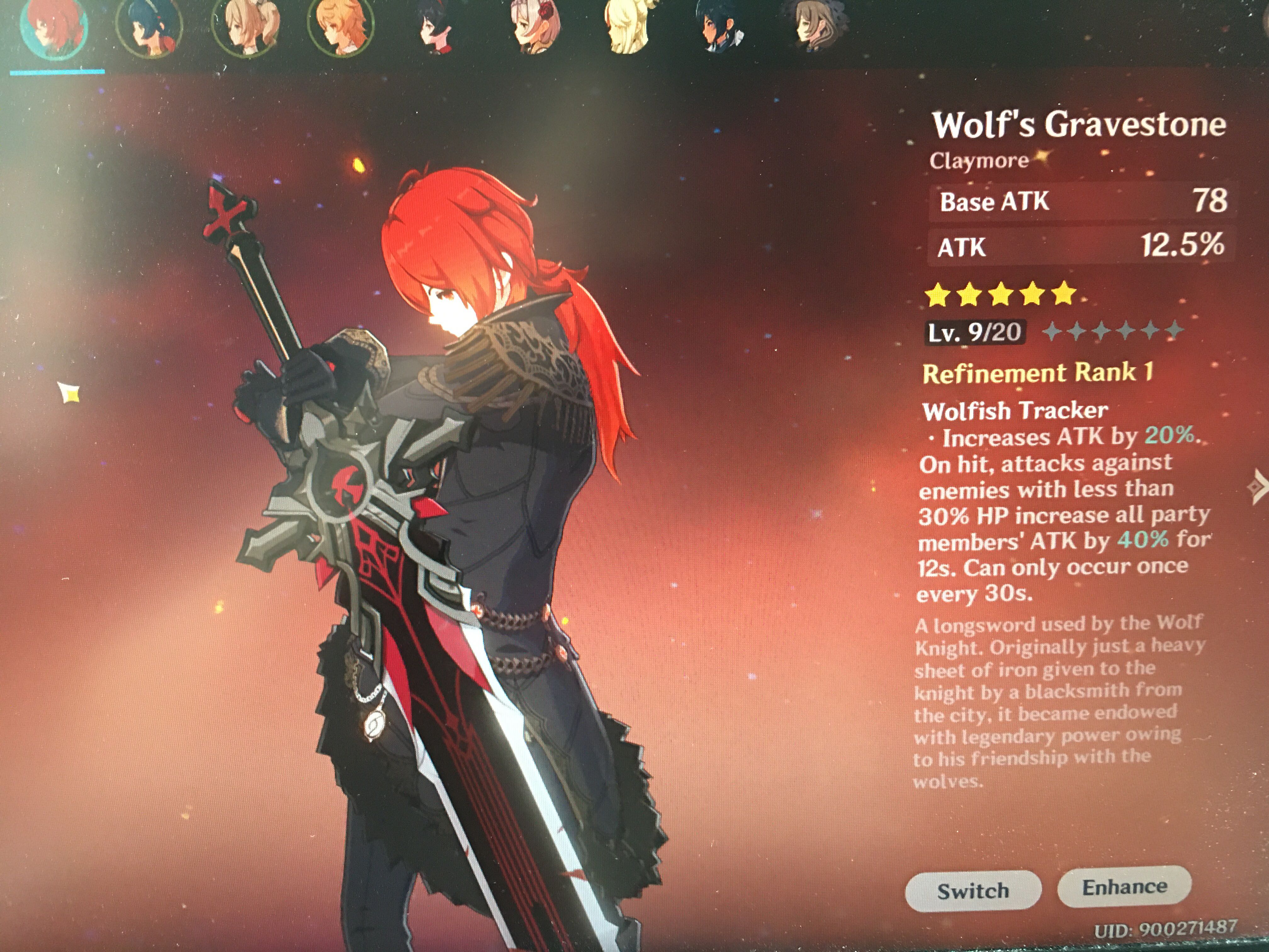 Genshin impact (TW,HK,MACAU Server) diluc with godlike 5* weapon, Video ...