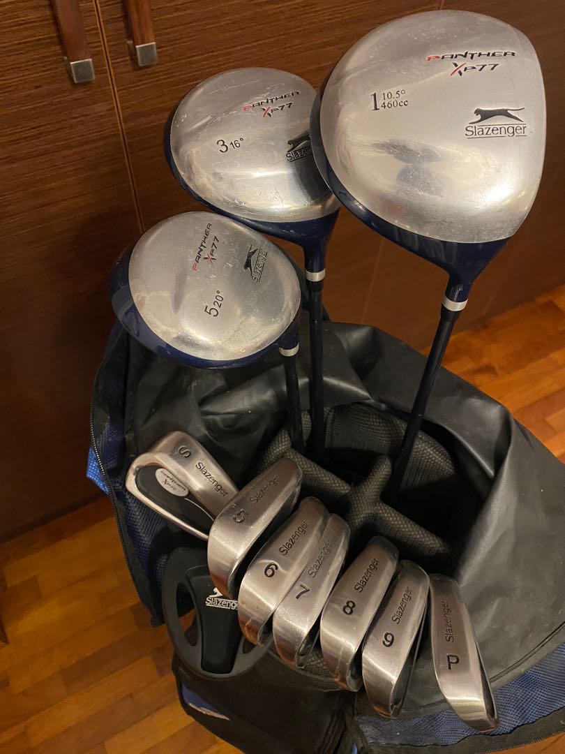 Golf club Set - Slazenger Panther XP77, Sports Equipment, Sports ...