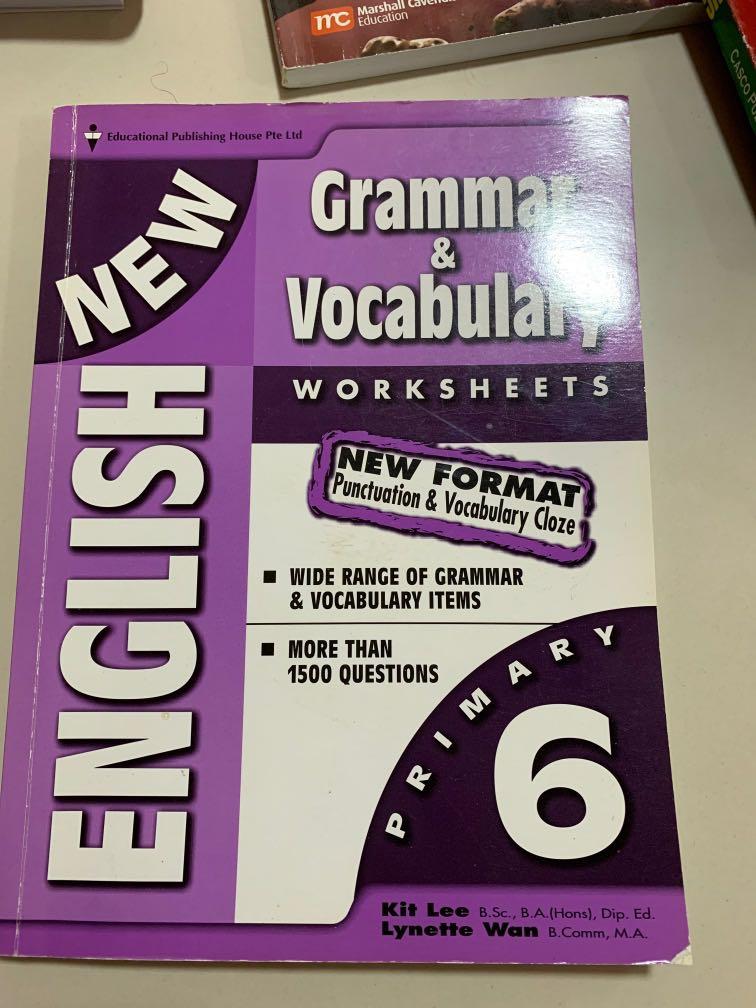 Grammar and vocabulary worksheets- EPH, Hobbies & Toys, Books ...