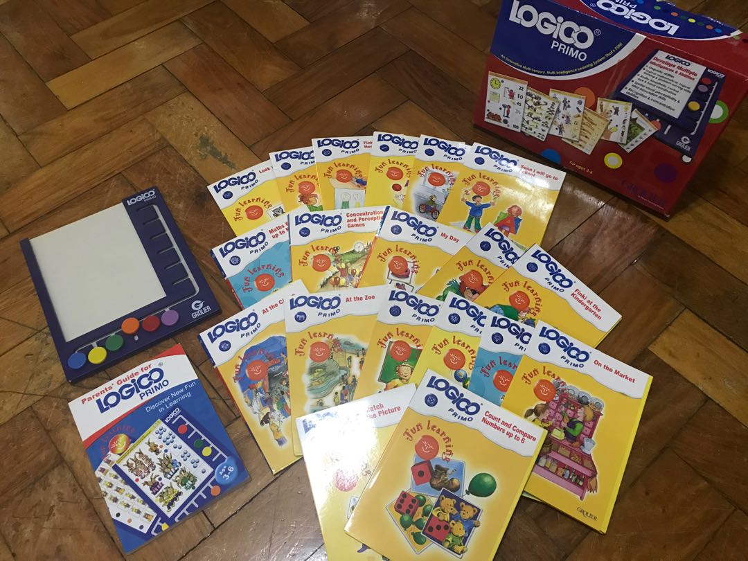 GROLIER LOGICO PRIMO Visual Learning for Kids for Ages 3-6, Hobbies ...