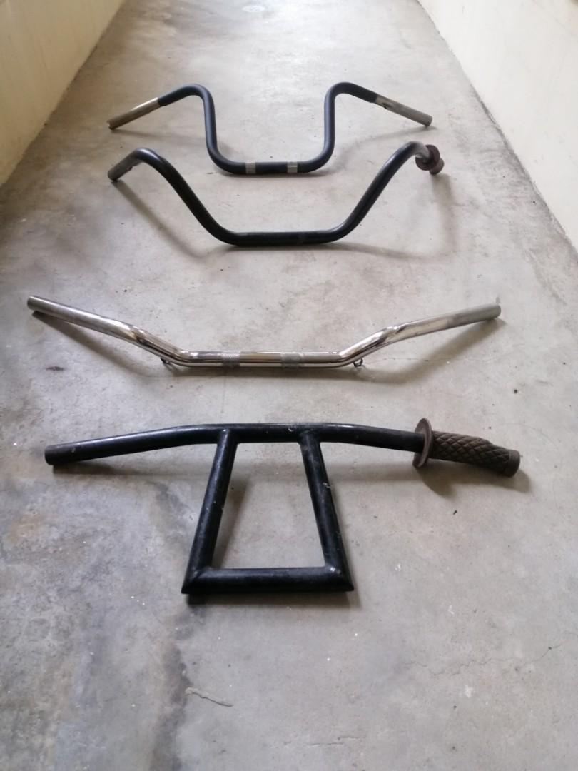 Harley 1" handlebars, Motorcycles, Motorcycle Accessories on Carousell