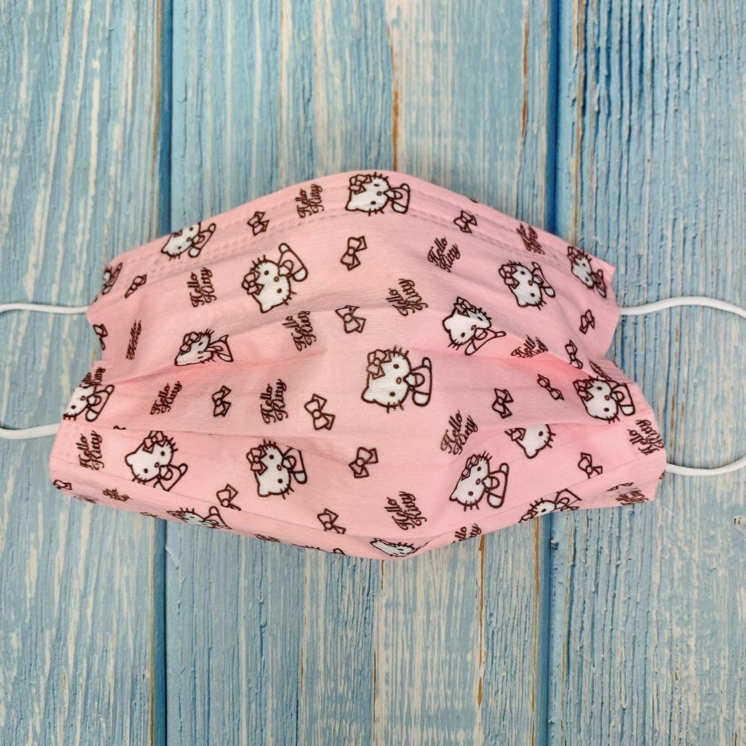 [SG In Stock] Hello Kitty Sanrio 3 Ply Soft Disposable Adult Face Mask ...