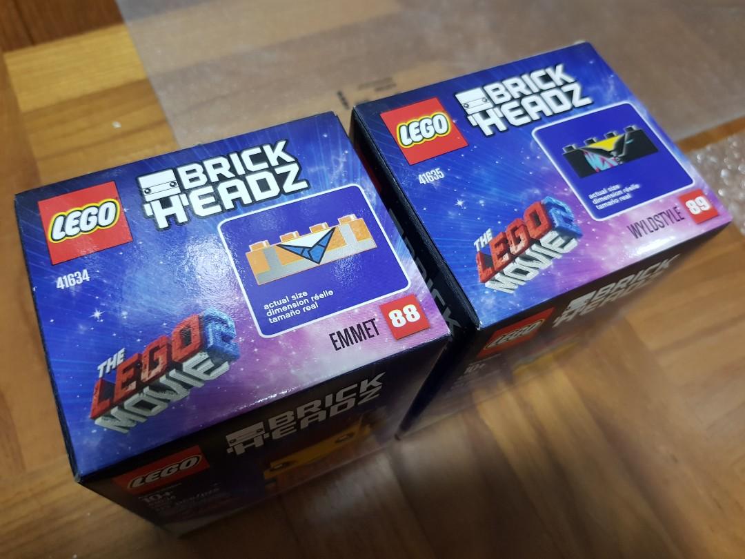 Lego brickheadz 41634 41635 emmet wyldstyle, Hobbies & Toys, Toys ...