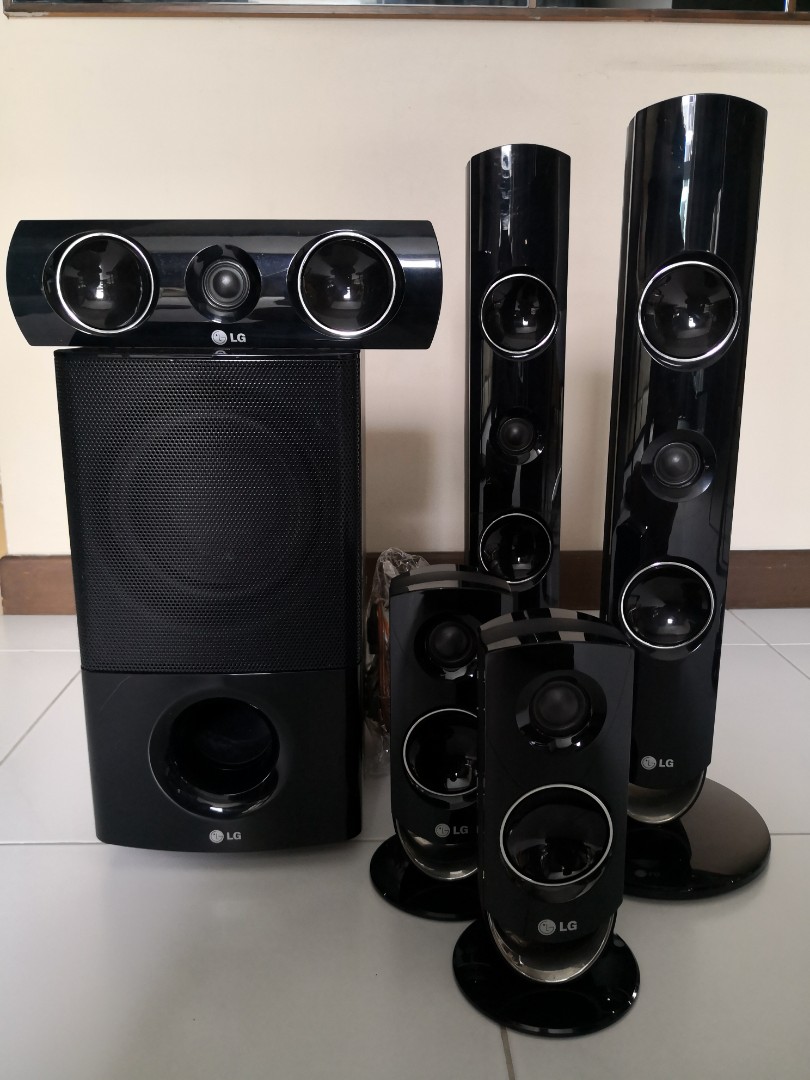 LG 5.1 speaker, Audio, Soundbars, Speakers & Amplifiers on Carousell