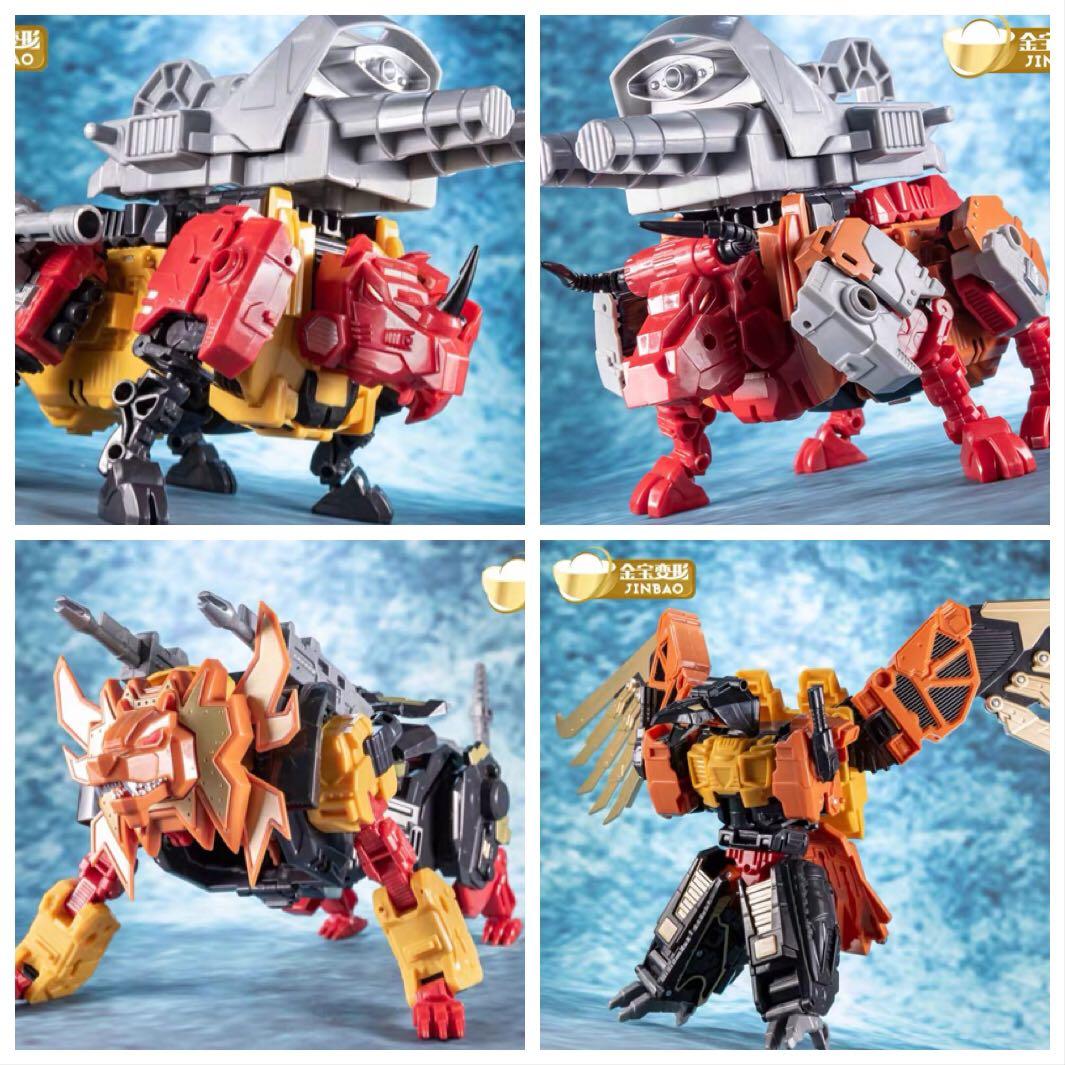 Transformers Jinbao Jin Bao - Upsized Feral Rex Predaking (Latest ...