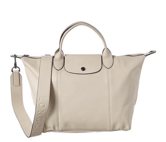 Longchamp Limited Edition Cuir Leather Collection Tote, Women's Fashion ...