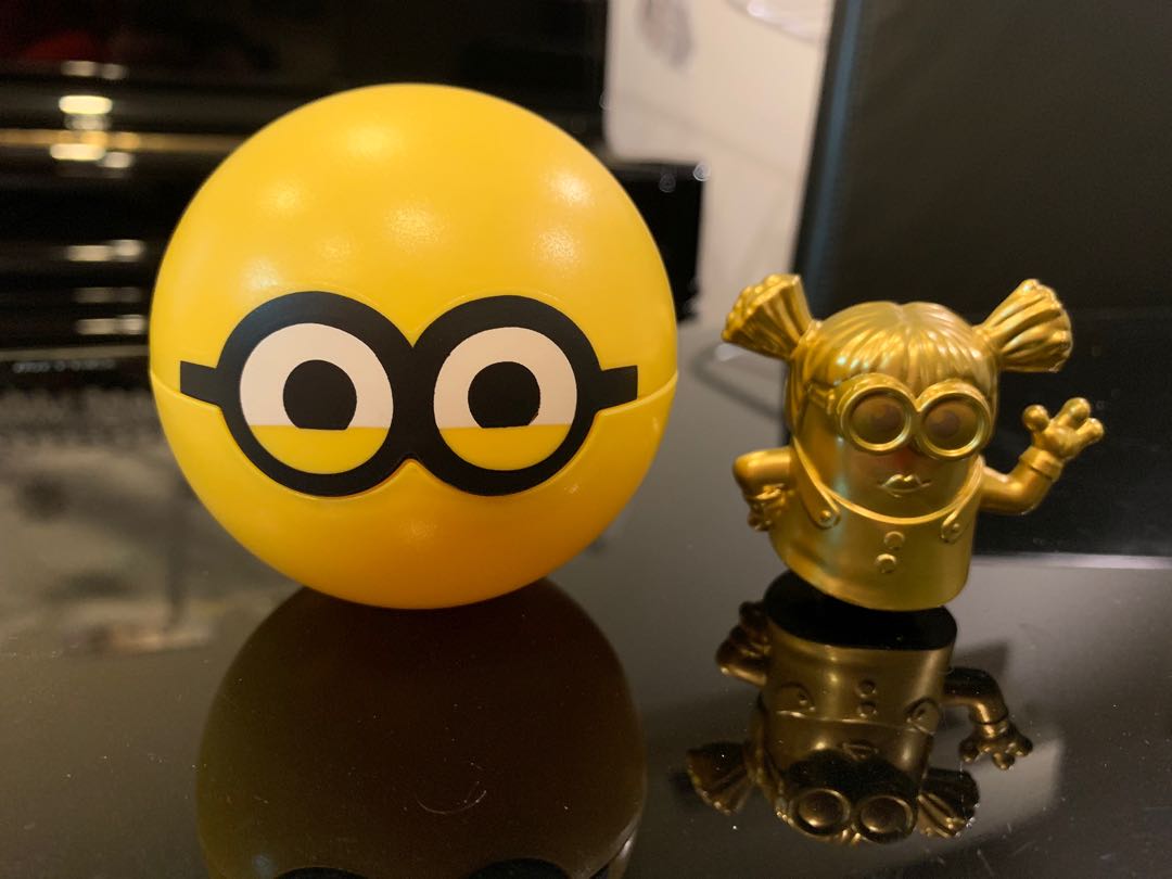 MacDonalds Golden Minions, Hobbies & Toys, Toys & Games on Carousell