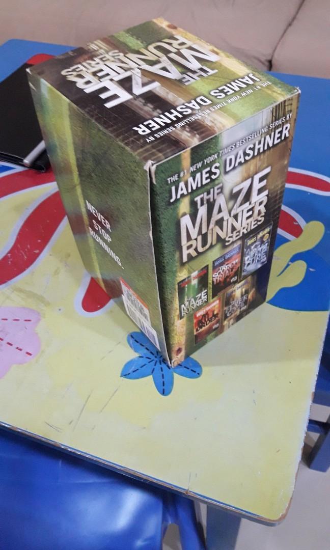 Maze runner complete 5 book set., Hobbies & Toys, Books & Magazines ...