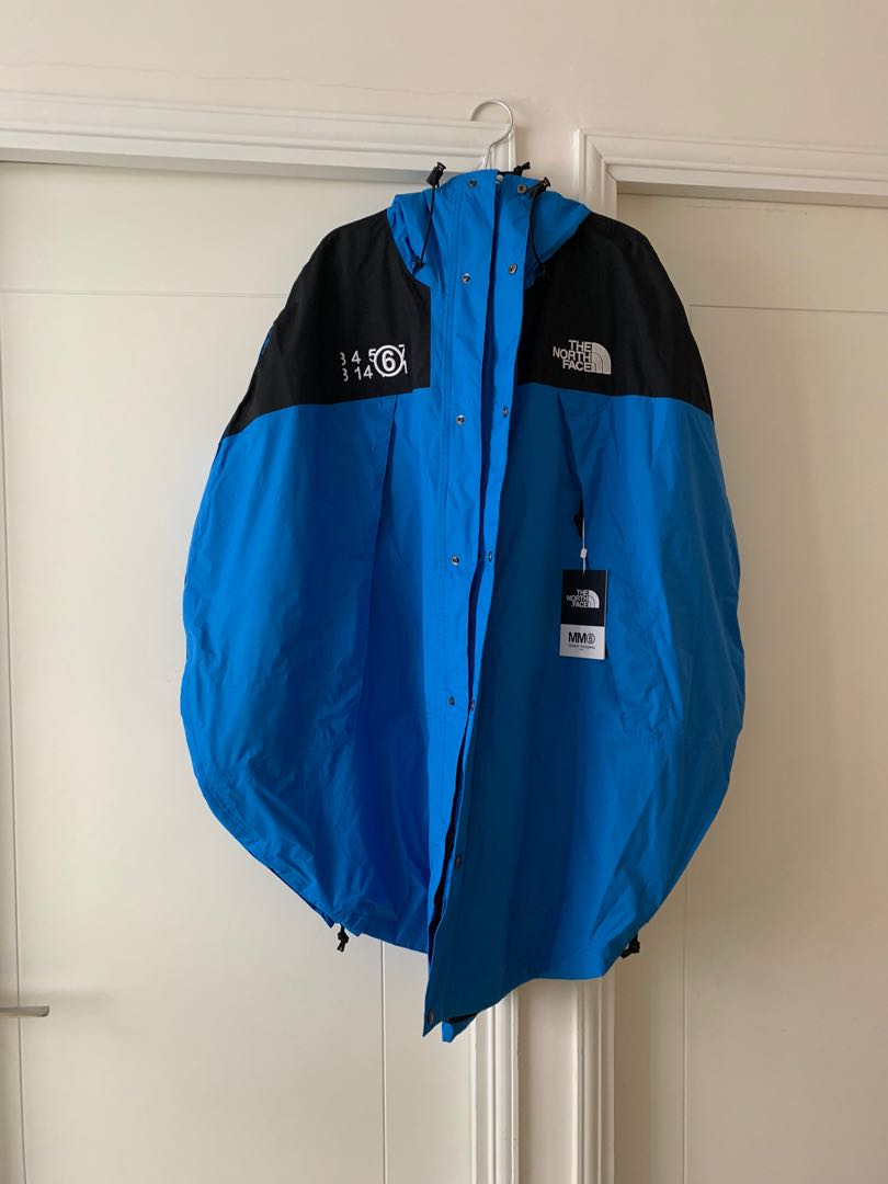 MM6 x the north face circle mountain jacket(Blue), 男裝, 外套及戶外衣服 - Carousell