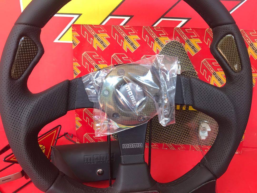 MOMO JET Steering Wheel 350mm, Auto Accessories on Carousell