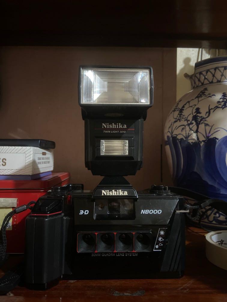 Nishika N8000 3D Camera, Photography, Cameras on Carousell
