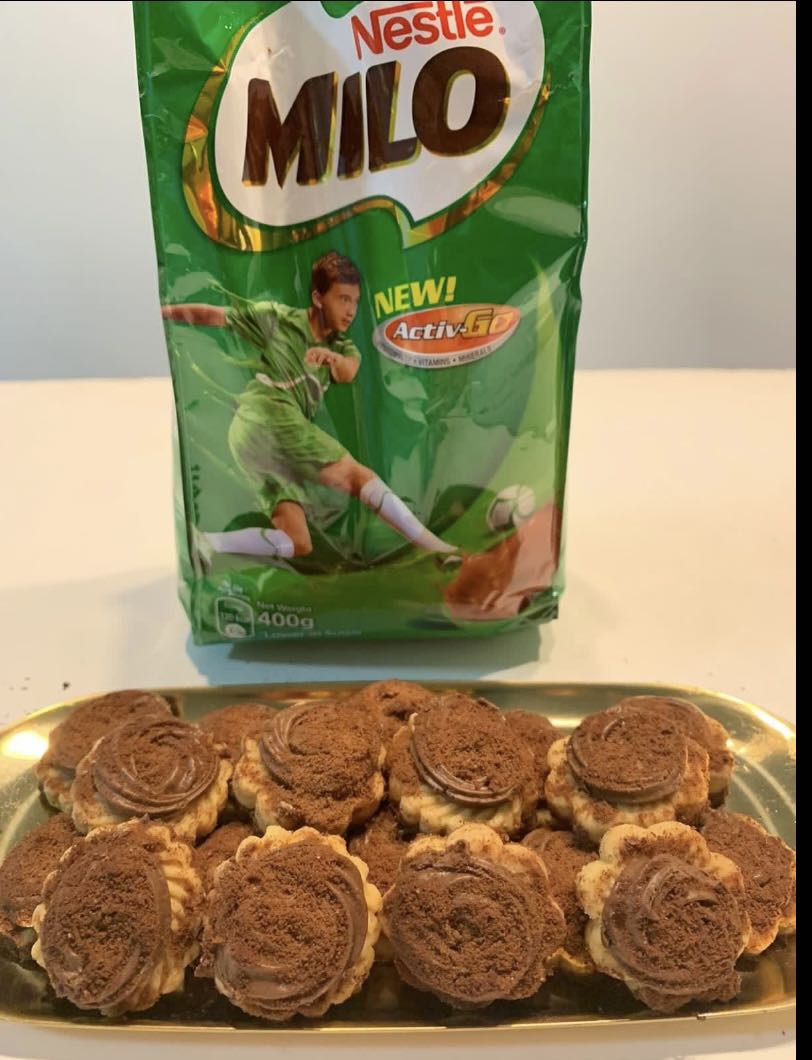 Nutella tarts with milo sprinkle (30pcs), Food & Drinks, Packaged ...
