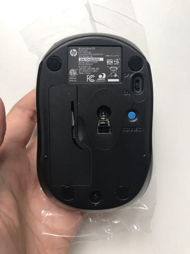 Original HP Wireless Mouse 200, Computers & Tech, Parts & Accessories ...