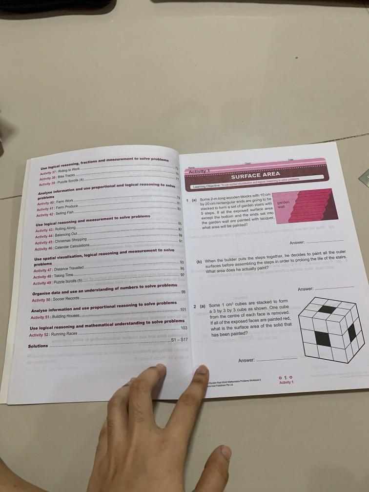 P6 Solve Non Routine real world problems- mathematics, Hobbies & Toys ...