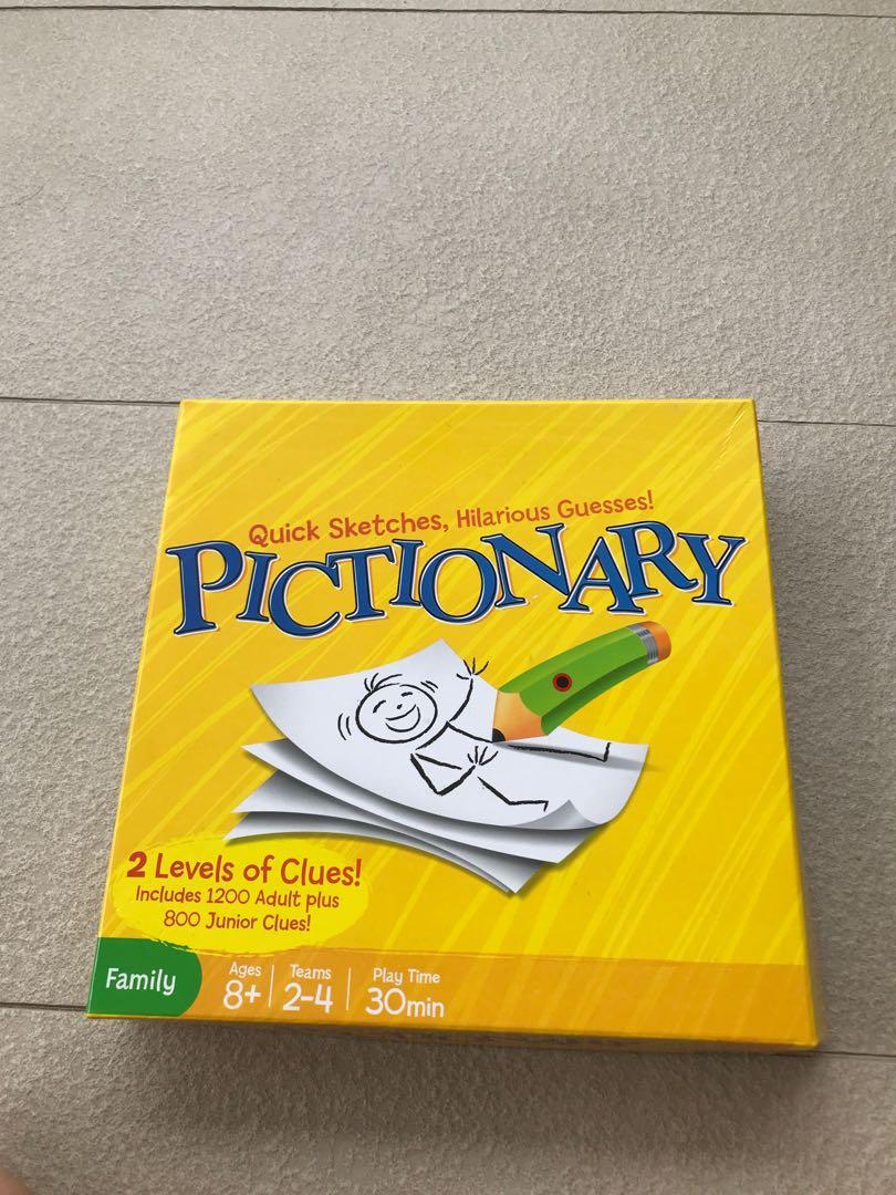 Pictionary, Toys & Games, Board Games & Cards on Carousell