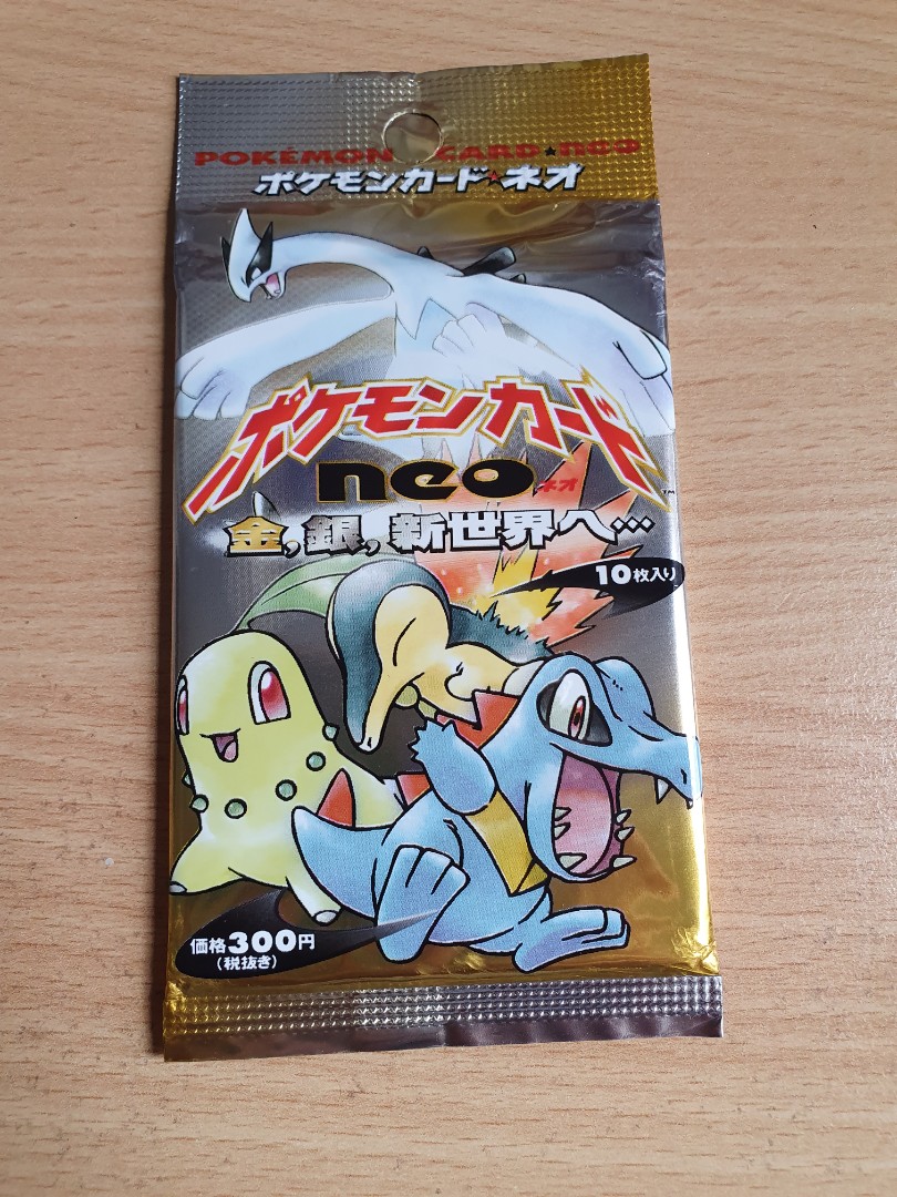Pokemon Japanese Neo Gensis Pack Sealed, Hobbies & Toys, Toys & Games ...