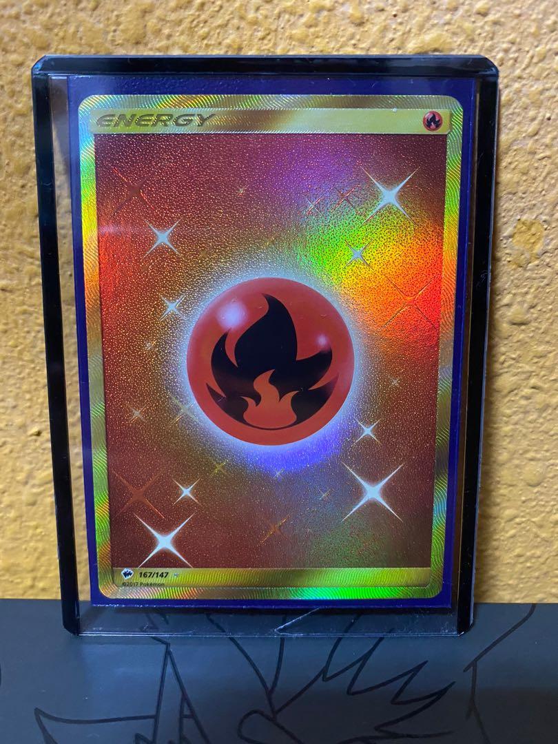 Pokemon TCG Fire Energy Secret Rare, Hobbies & Toys, Toys & Games on ...