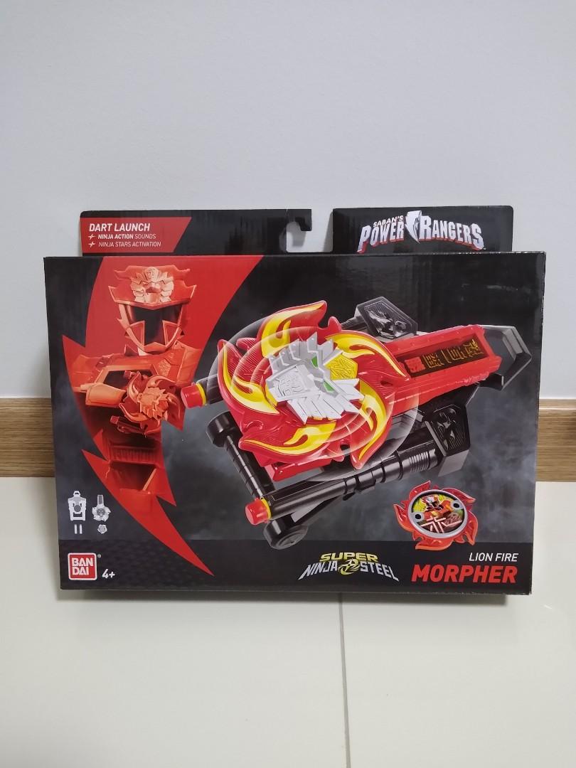 Power rangers Lion Fire morpher, Hobbies & Toys, Toys & Games on Carousell