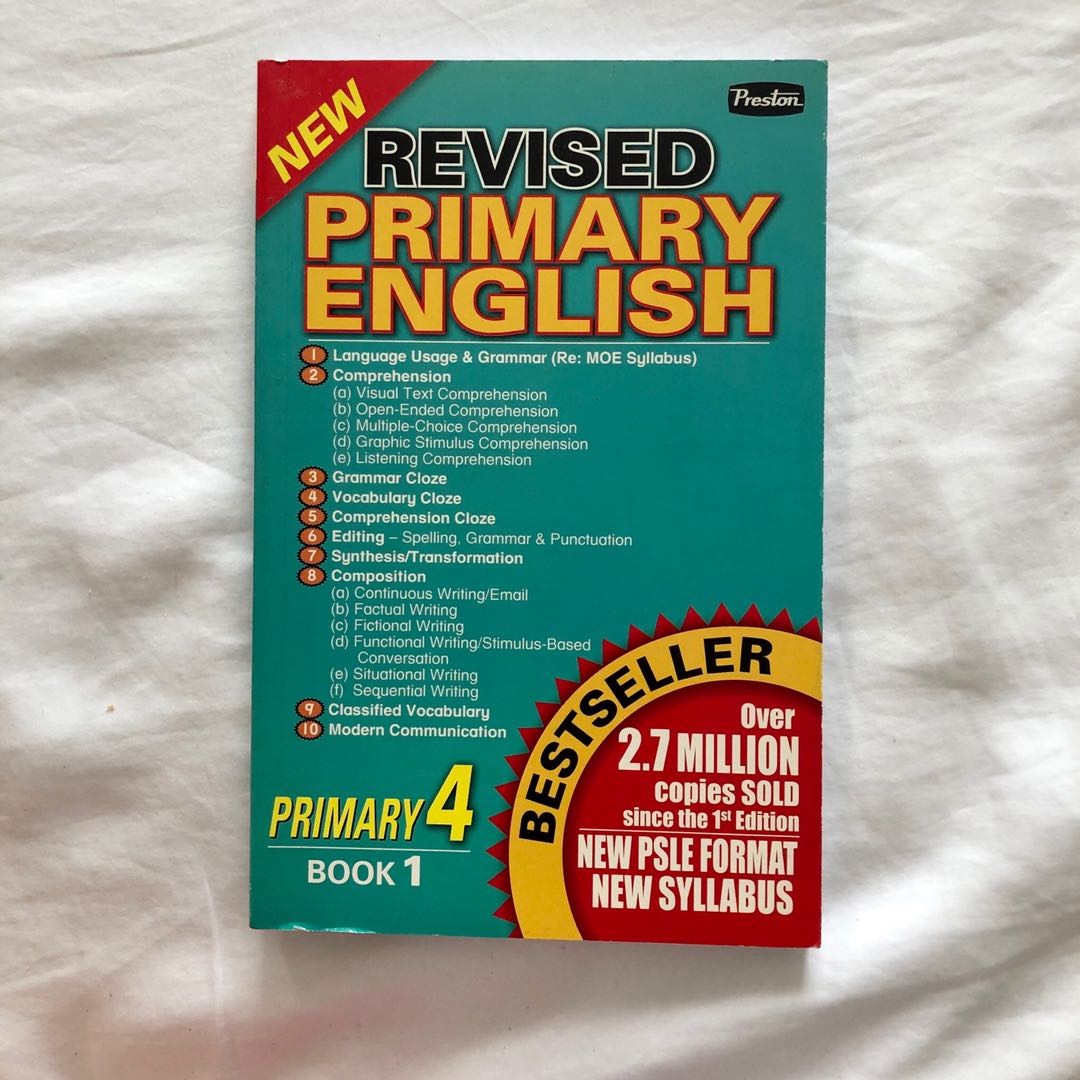 Preston Revised Primary English for P4, Hobbies & Toys, Books ...
