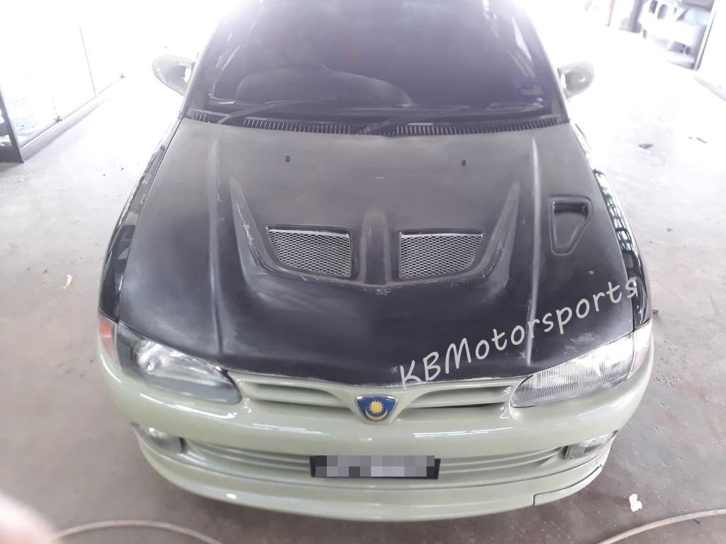 Proton Wira Satria SE Front Bumper Bonnet, Auto Accessories on Carousell