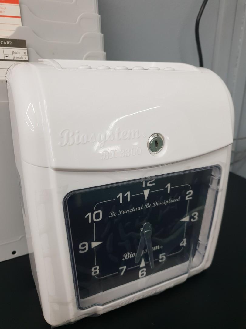 Punch Card Machine (Biosystem BX3300), TV & Home Appliances, TV ...