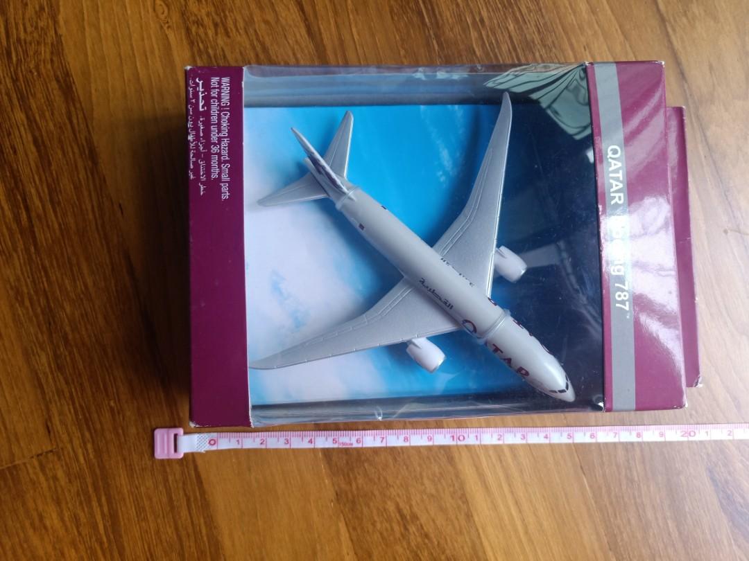Qatar Airways Boeing 787 Model, Hobbies & Toys, Toys & Games on Carousell