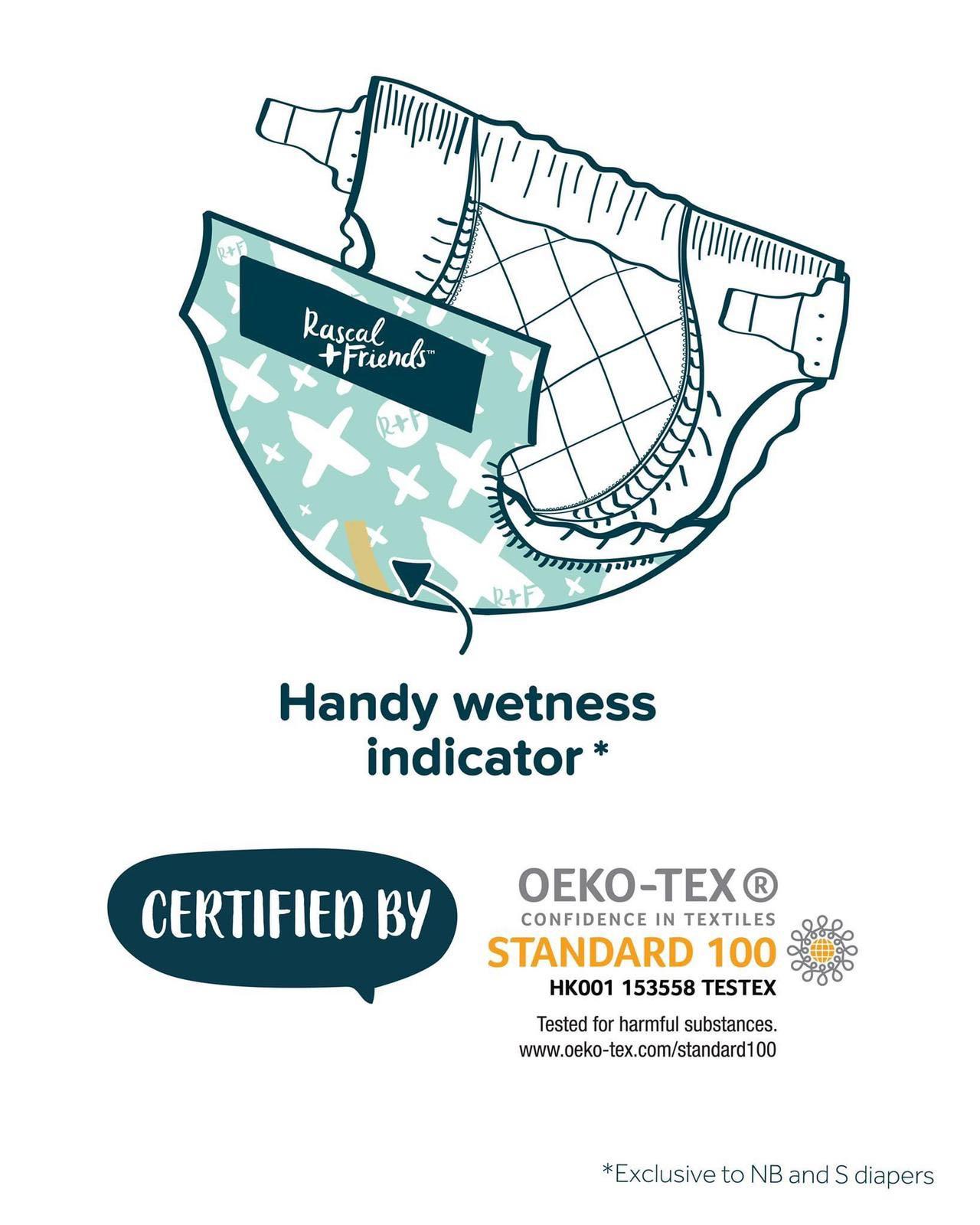 Rascal and friends S size diapers *with wetness indicator*, Babies ...