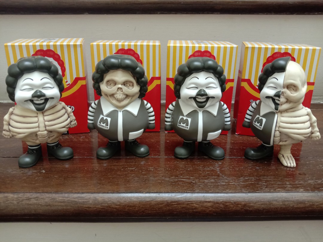 Ron english mc supersized minis popaganda black, Hobbies & Toys, Toys ...