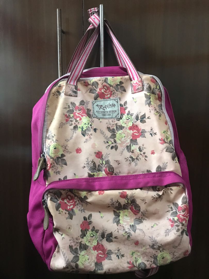 Ruffles Backpack, Women's Fashion, Bags & Wallets, Backpacks on Carousell