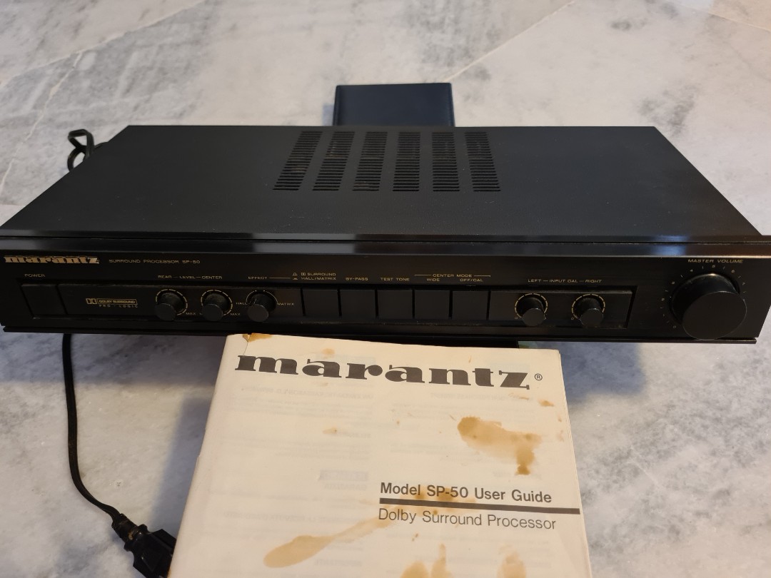 Marantz Sensurround Amplifier SP50, Audio, Soundbars, Speakers ...