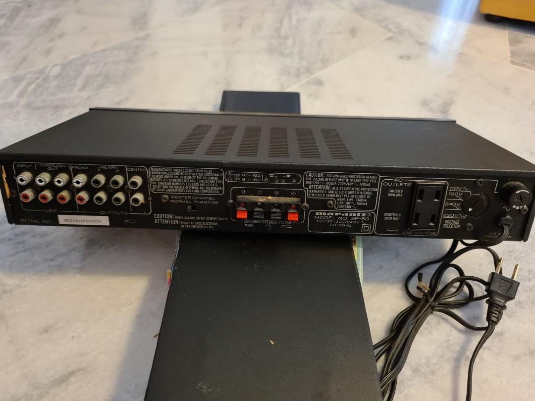 Marantz Sensurround Amplifier SP50, Audio, Soundbars, Speakers ...