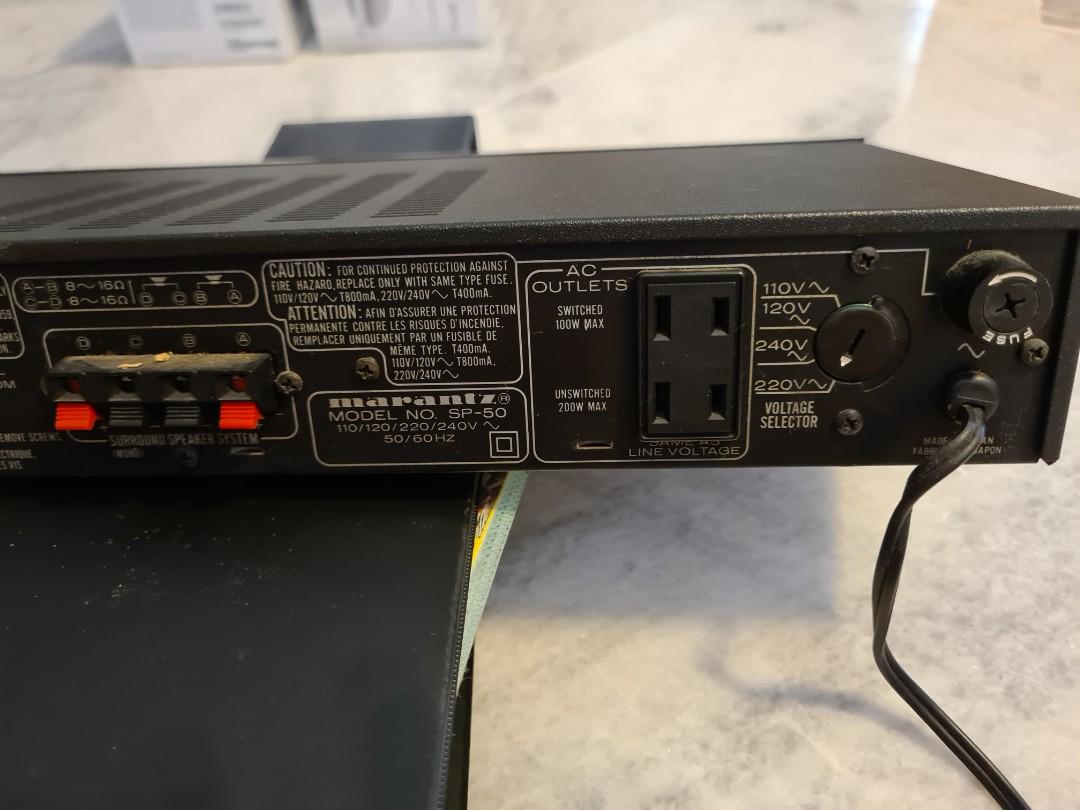 Marantz Sensurround Amplifier SP50, Audio, Soundbars, Speakers ...