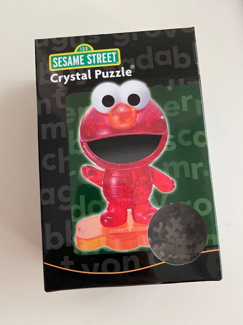 Sesame Street 3D Crystal Puzzle, Hobbies & Toys, Toys & Games on Carousell