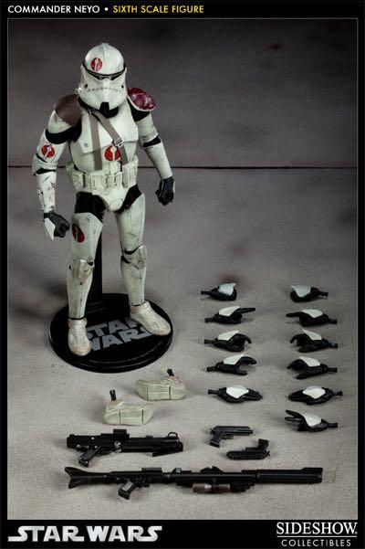Sideshow Collectibles Star Wars 1/6 Clone Commanders Commander Bly ...