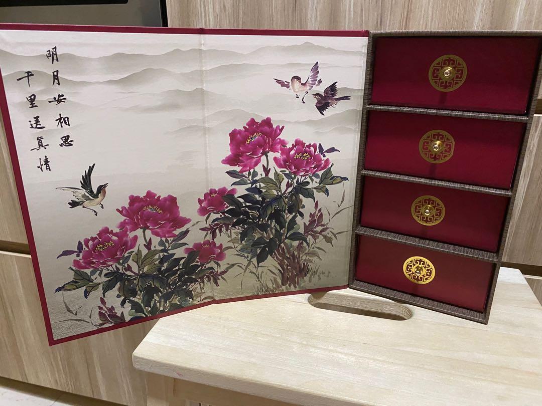 To bless Shangri-La mooncake display case, Furniture & Home Living ...