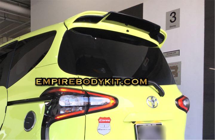 Toyota Sienta Bodykit and Spoiler, Car Accessories, Accessories on ...