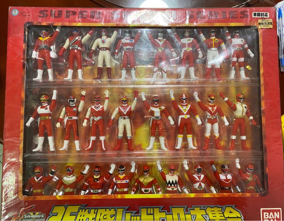 Super Sentai Red Rangers Toys and Collectibles, Hobbies & Toys, Toys ...