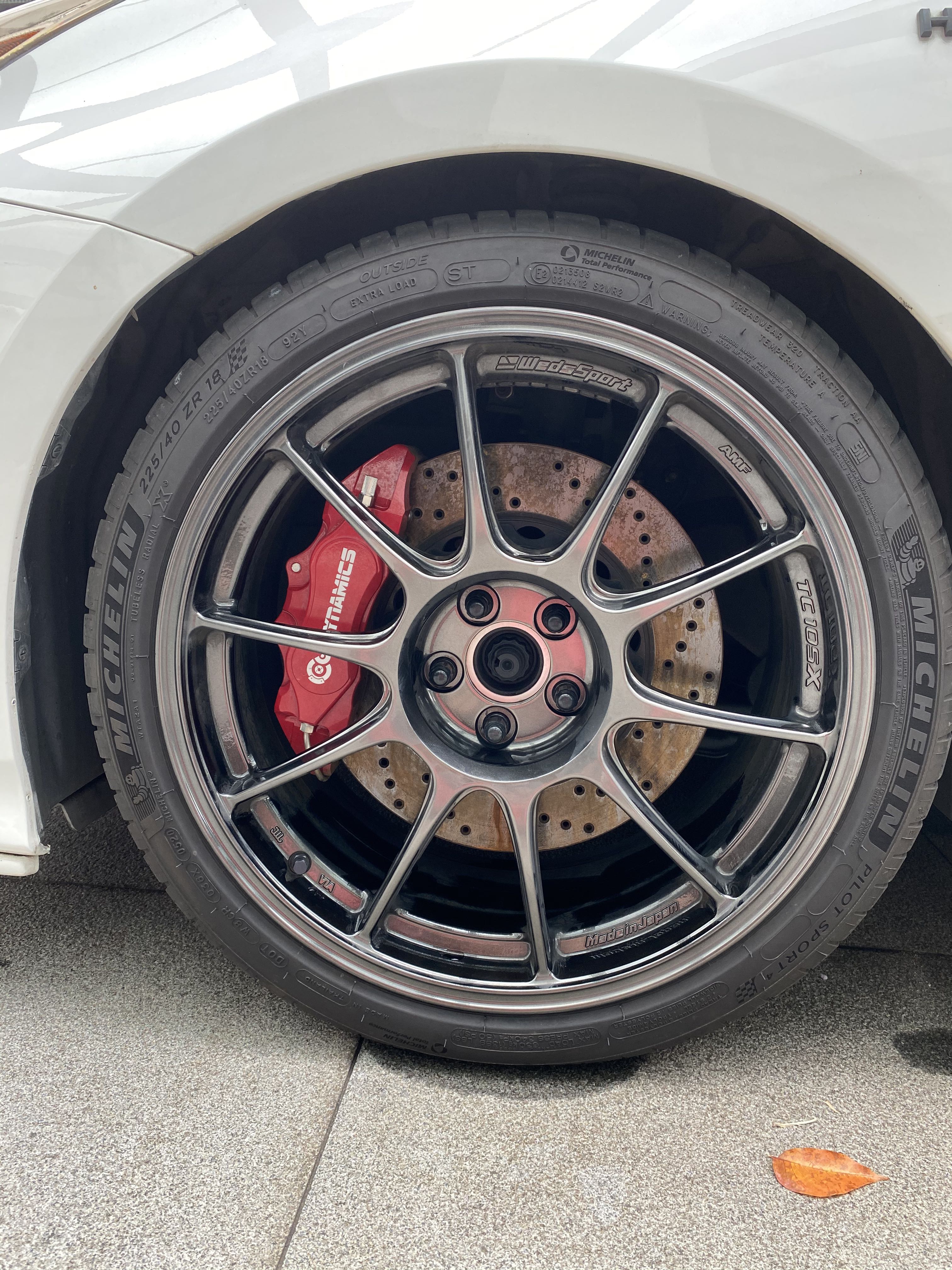 Original TC105X 18 inch rims (5x100), Car Accessories, Tyres & Rims on ...