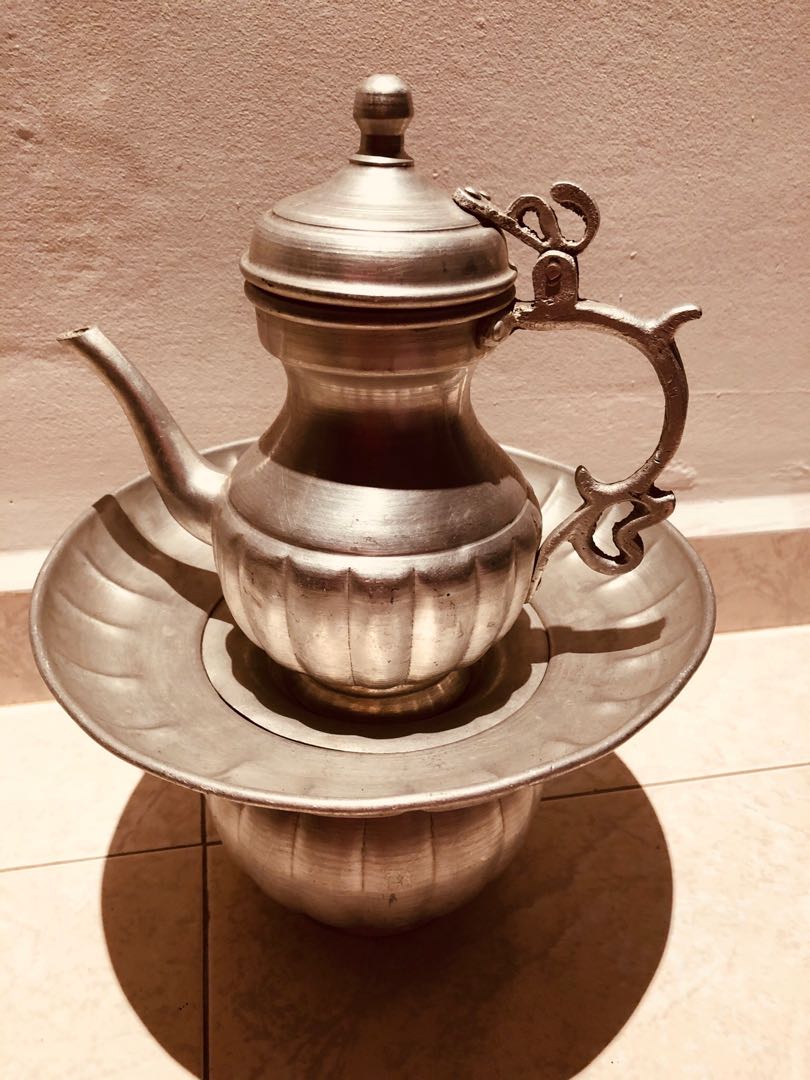 Teapot with drainer for hand washing, Furniture & Home Living ...