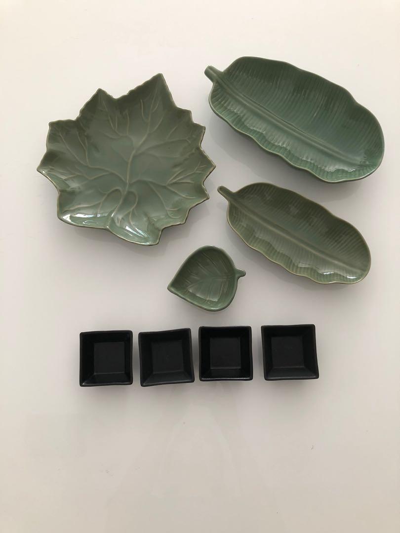 Thai Ceramic plates set, Furniture & Home Living, Kitchenware ...