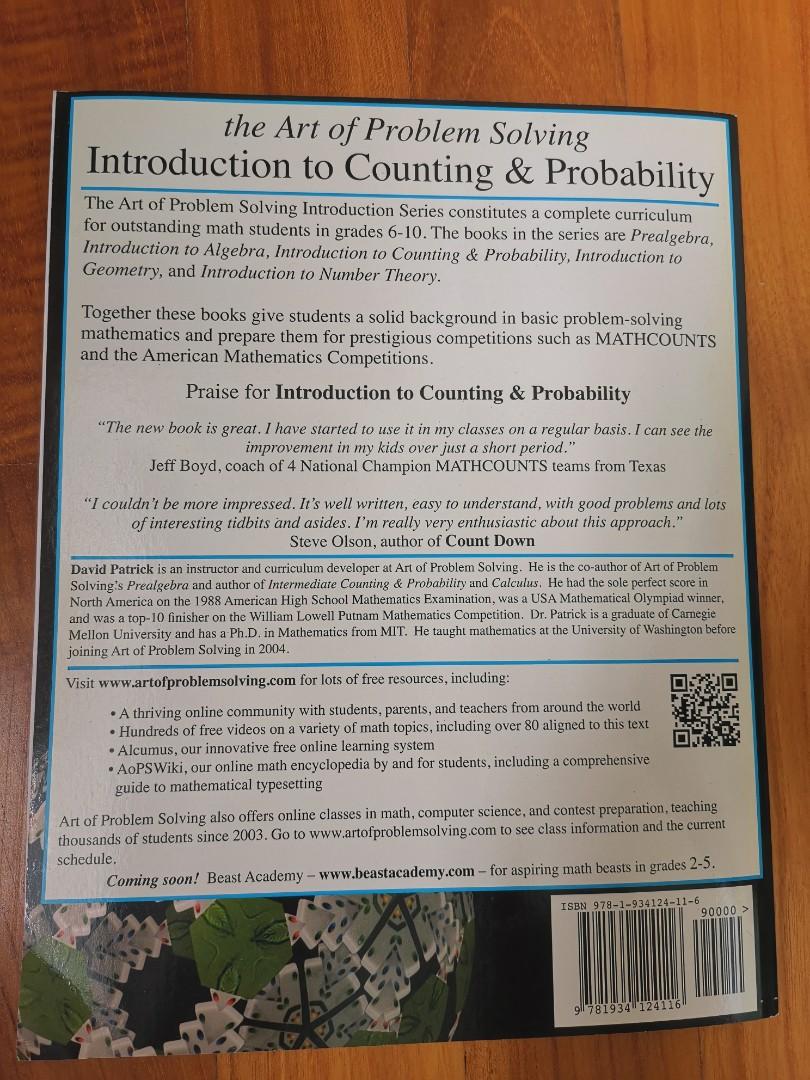 The Art of Problem Solving Introduction To Counting & Probability ...