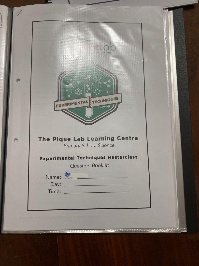 The Pique Lab CCI booklet, Hobbies & Toys, Books & Magazines ...