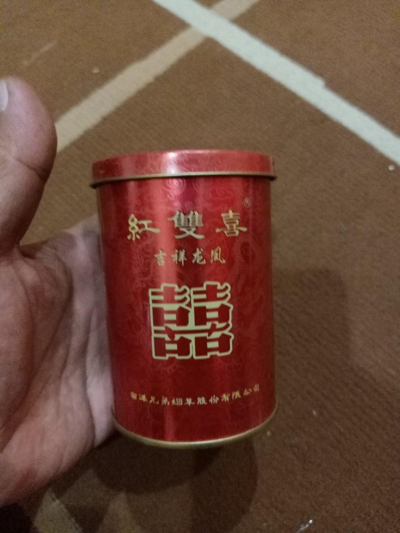 tin rokok lama cina - nanyang brothers double happiness, Hobbies & Toys ...