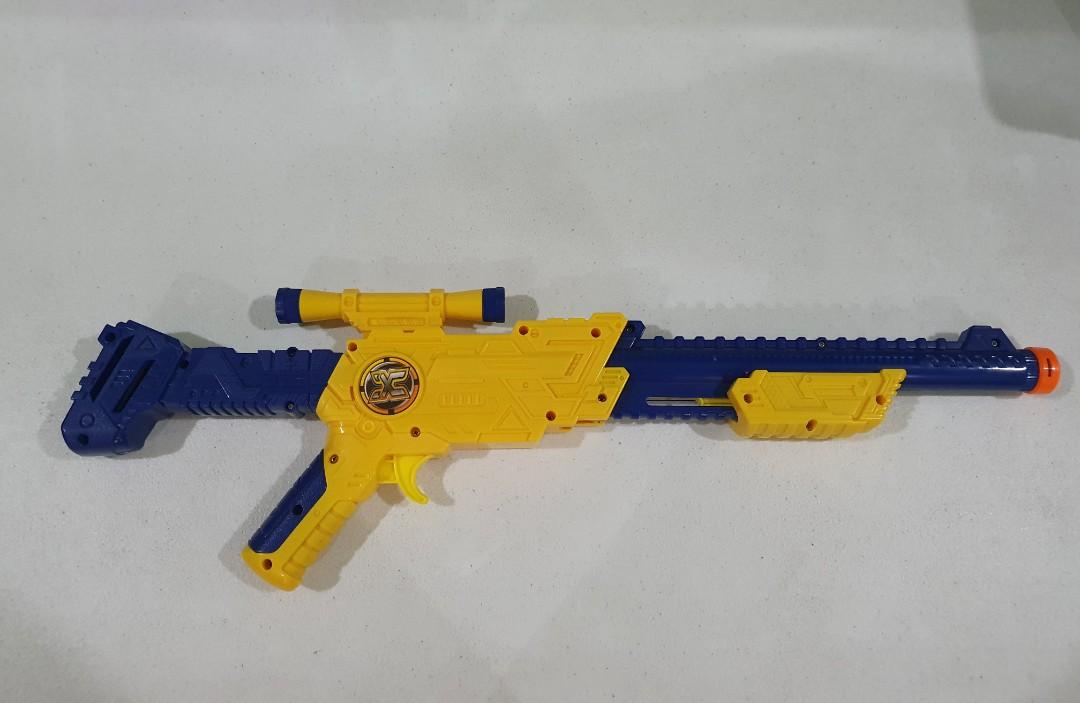 Toy X-Shot Blue Sniper Rifle, Hobbies & Toys, Toys & Games on Carousell