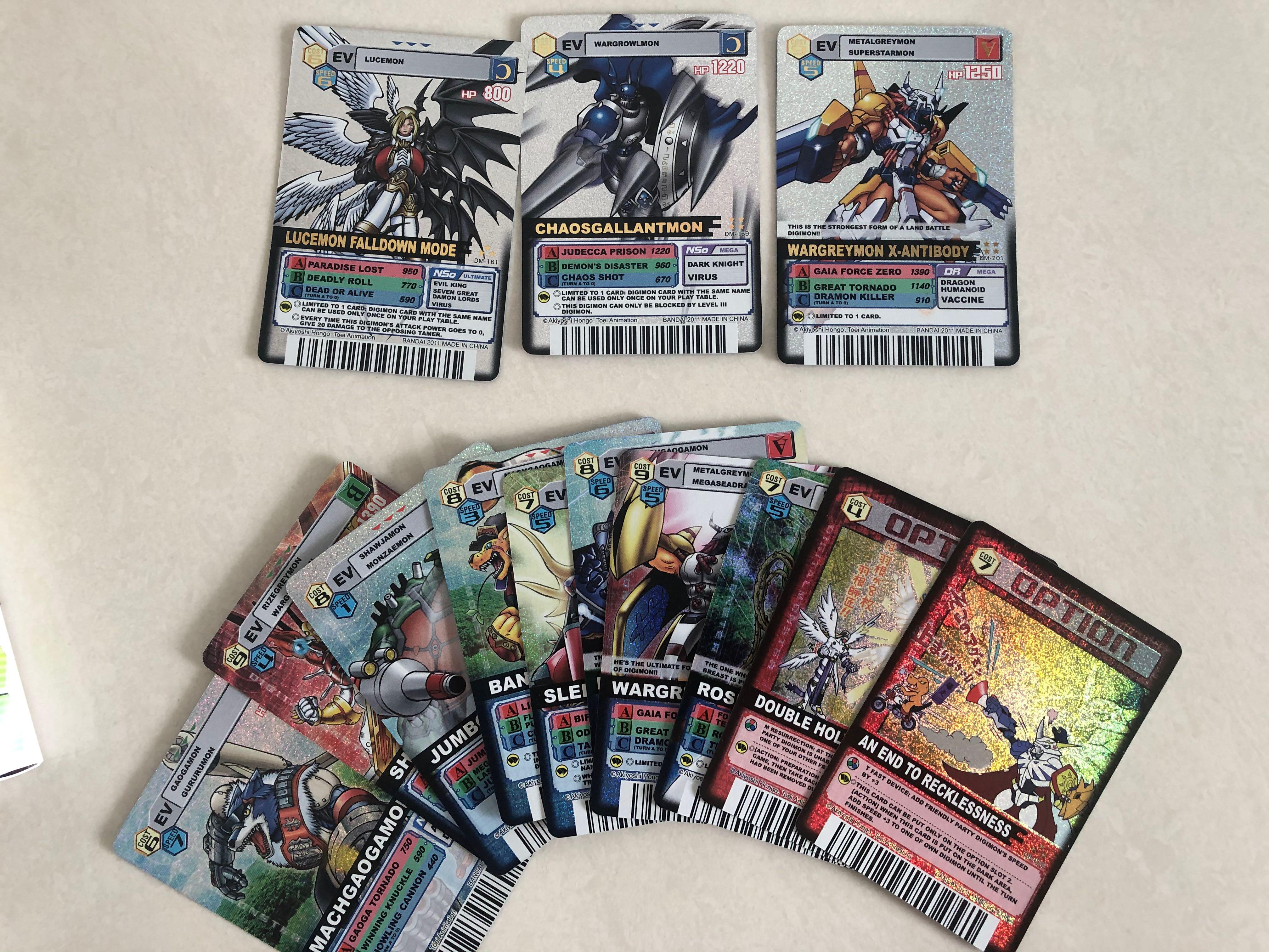 Ultra Rare Digimon Alpha Code carddass card game evolution 2011 set box ...