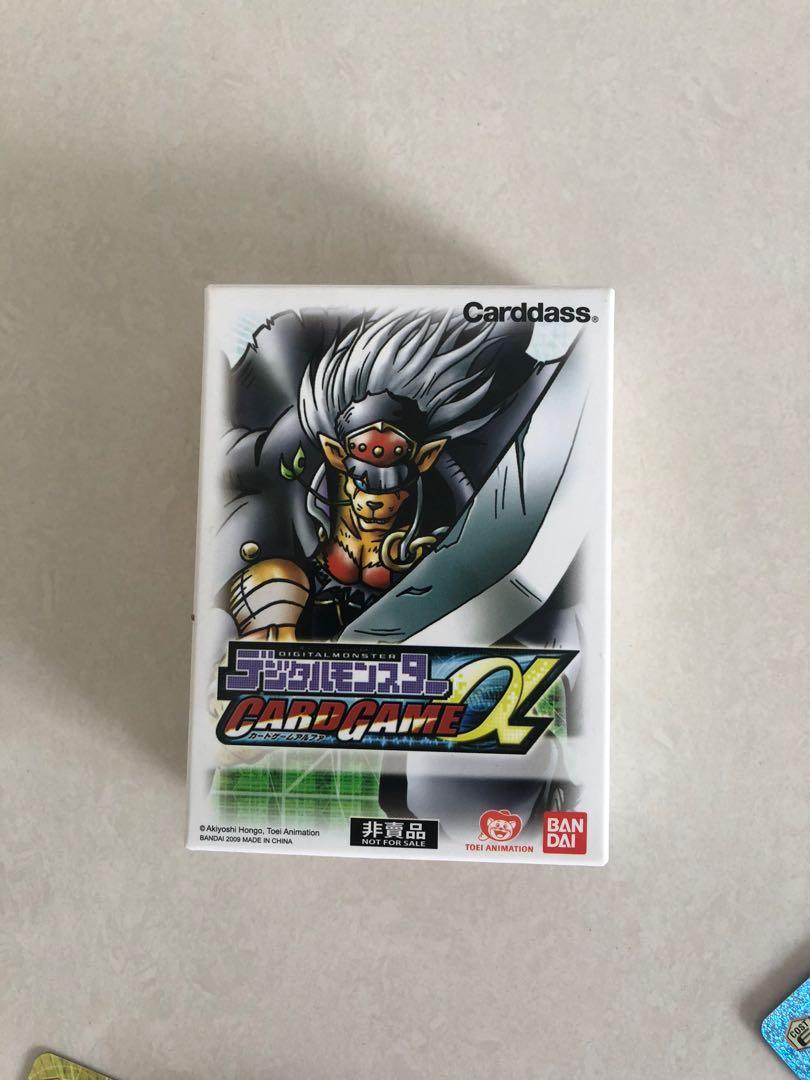 Ultra Rare Digimon Alpha Code carddass card game evolution 2011 set box ...