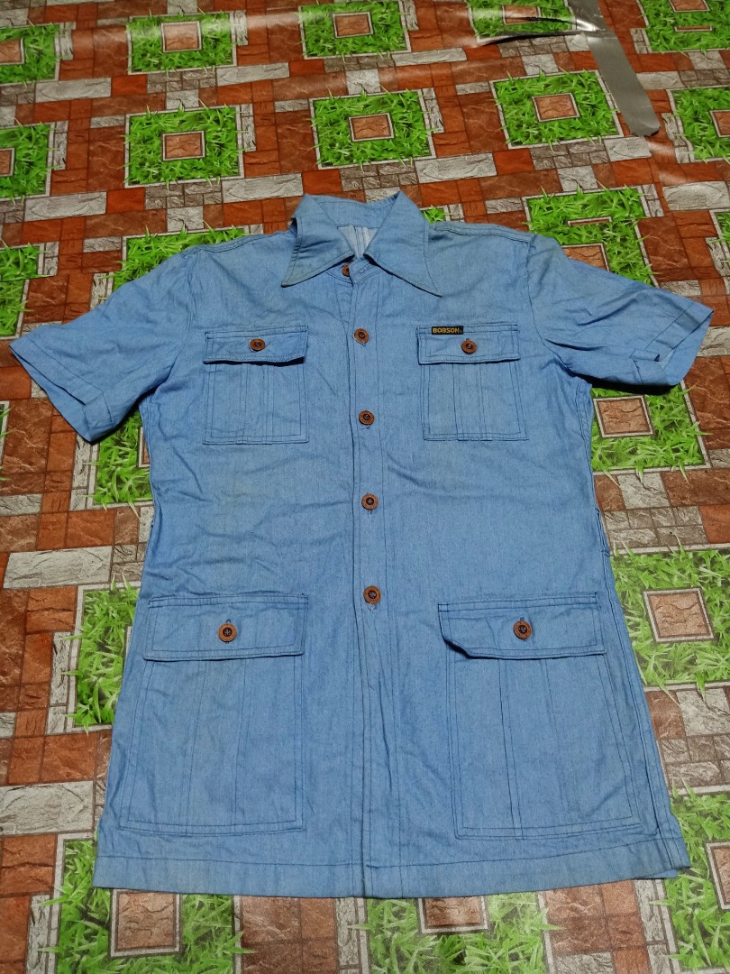 Vintage chambray bobson work jacket, Men's Fashion, Coats, Jackets and ...